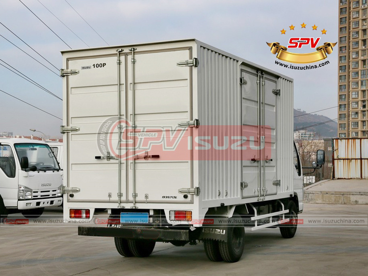2 Tons Van Truck ISUZU Price | ISUZU Cargo Truck Supplier - Isuzuchina